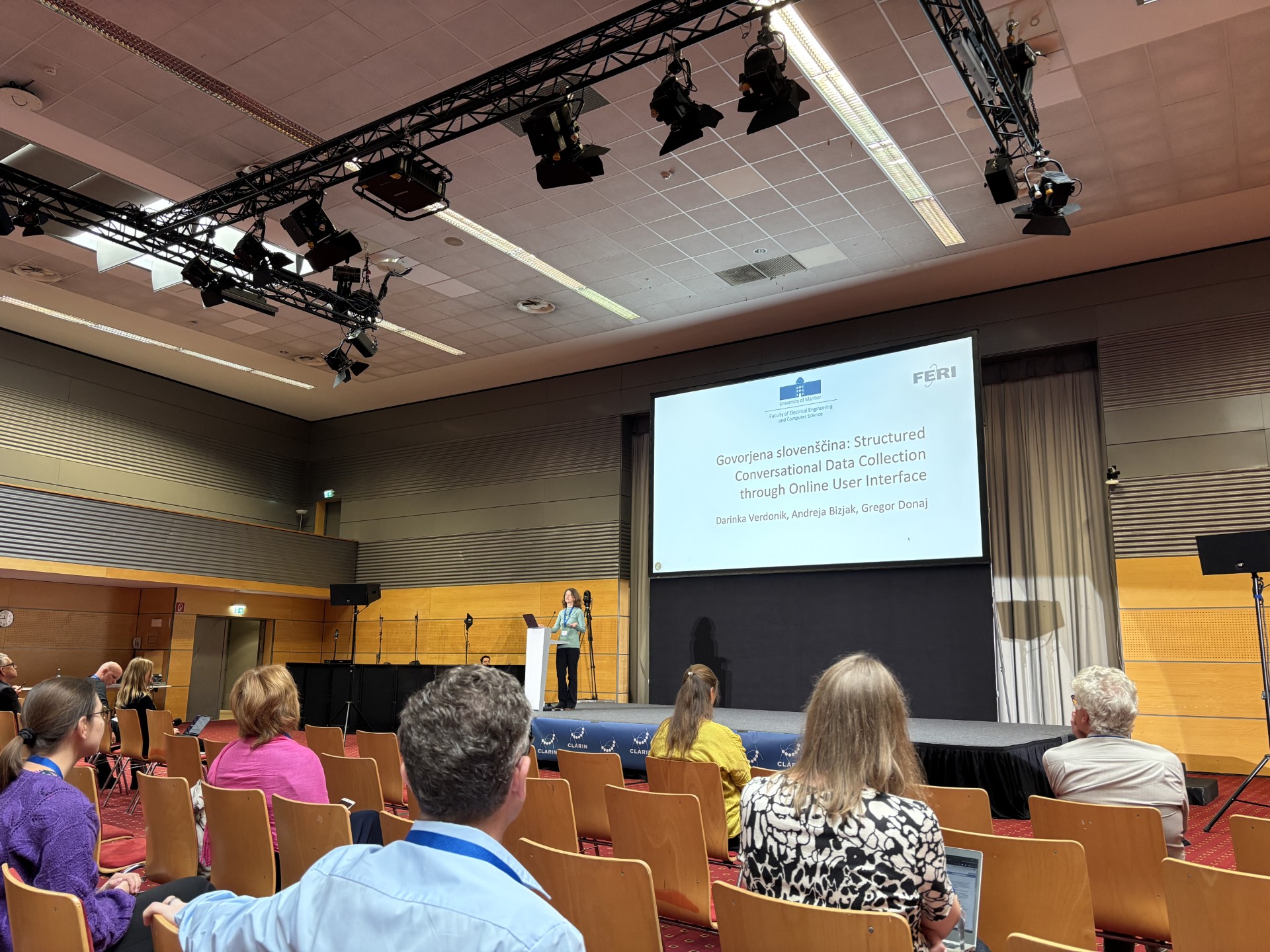 Govorjena slovenščina platform presented at the CLARIN Annual ...